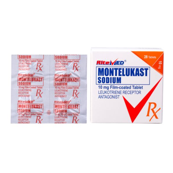 RITEMED Montelukast Sodium 10mg Film-Coated Tablet 1's price in the ...