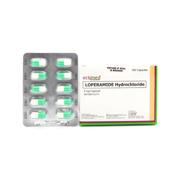 ACTIMED Loperamide 2mg Capsule 1's price in the Philippines | MedsGo ...