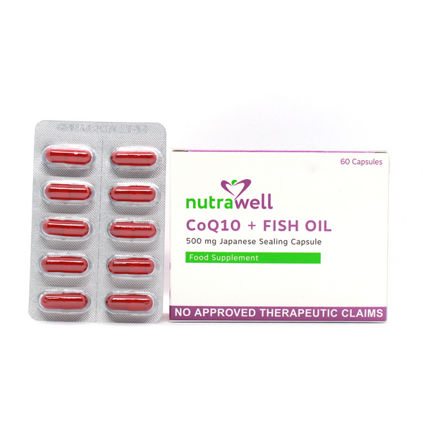 NUTRAWELL Coq10 / Fish Oil 500mg Capsule 1's price in the Philippines ...