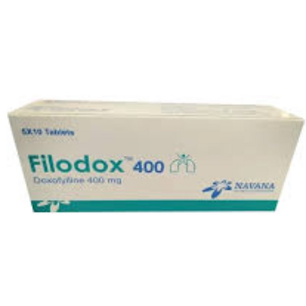 FILDOX Doxofylline 400mg Extended-Release Tablet 1's price in the ...
