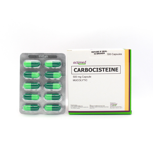 ACTIMED Carbocisteine 500mg Capsule 1's price in the Philippines ...