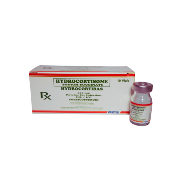HYDROCORTIBAS Hydrocortisone Sodium Succinate 100mg Powder for IM/IV ...