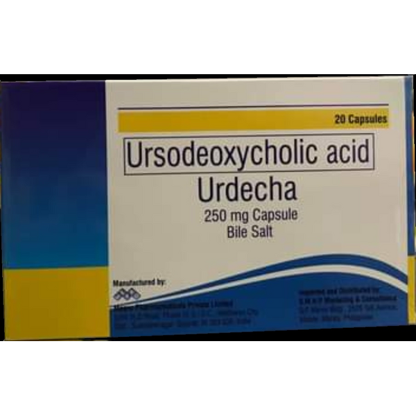 URDECHA Ursodeoxycholic Acid 250mg Capsule 20's price in the ...