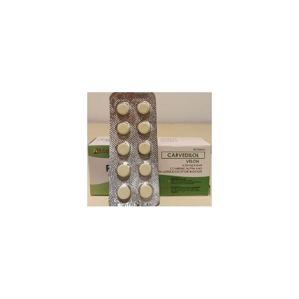 VELON Carvedilol 6.25mg Tablet 30's price in the Philippines | MedsGo ...