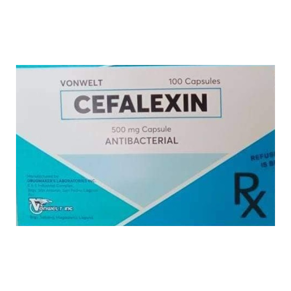 VONWELT Cefalexin 500mg Capsule 100's price in the Philippines | MedsGo ...