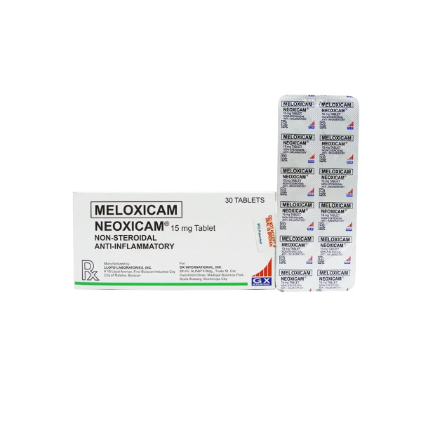 NEOXICAM Meloxicam 15mg Tablet 1's price in the Philippines | MedsGo ...