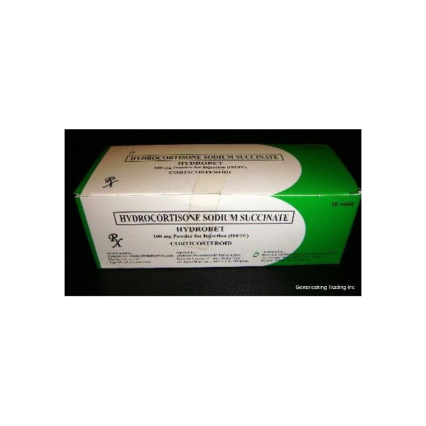 HYDROBET Hydrocortisone Sodium Succinate 100mg Powder for Injection 1's ...
