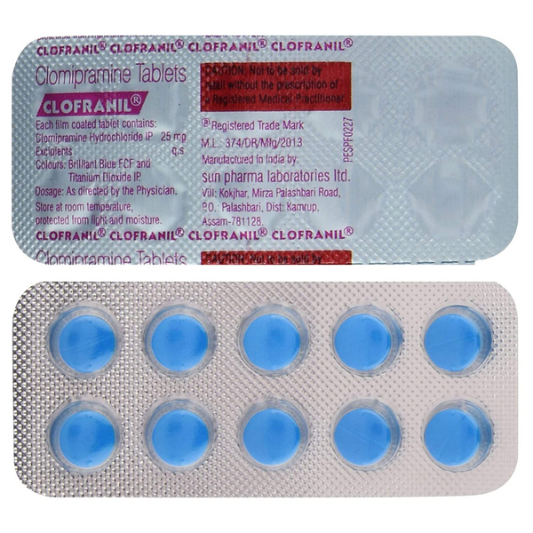 CLOFRANIL Clomipramine 25mg Film-Coated Tablet 1's price in the ...