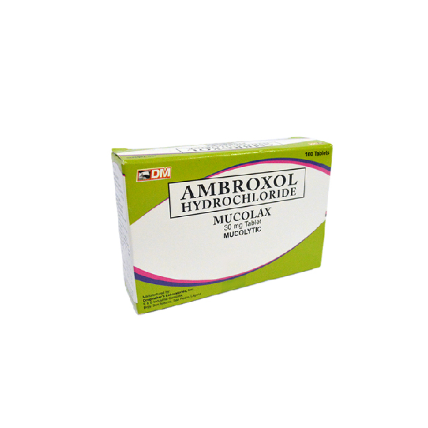 MUCOLAX Ambroxol Hydrochloride 30mg Tablet 100's price in the ...
