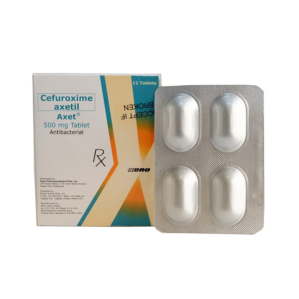 AXET Cefuroxime AXETil 500mg Film-Coated Tablet 1's price in the ...