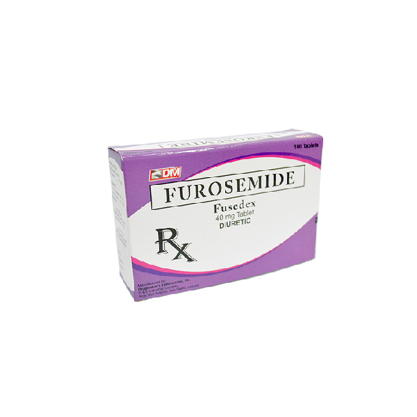 FUSEDEX Furosemide 40mg Tablet 100's price in the Philippines | MedsGo ...