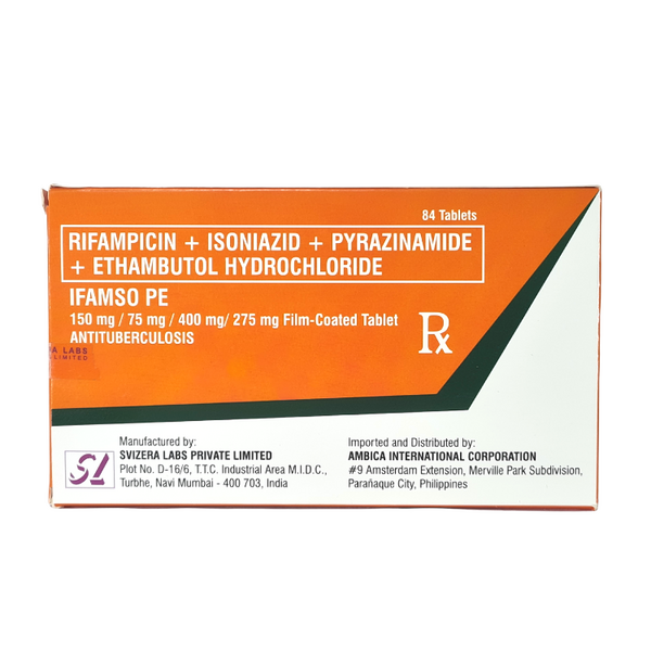 IFAMSO PE Rifampicin / Isoniazid / Pyrazinamide / Ethambutol ...