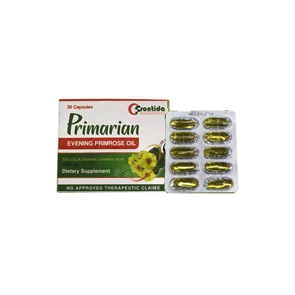 PRIMARIAN Evening Primrose Oil 1000mg Dietary Supplement Softgel ...