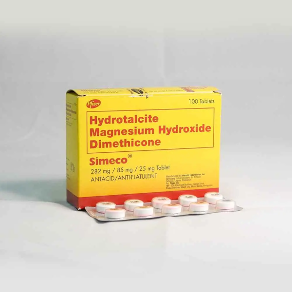 Buy Simeco hydrotalcite / magnesium hydroxide / dimethicone 282mg ...