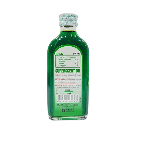 SUPERSCENT OIL SPAROMATIC Methyl Salicylate / Camphor / Menthol ...