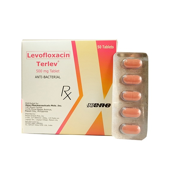 TERLEV Levofloxacin 500mg Film-Coated Tablet 1's price in the ...