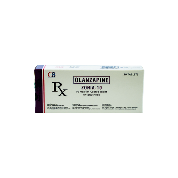 ZONIA-10 Olanzapine 10mg Film-Coated Tablet 1's price in the ...