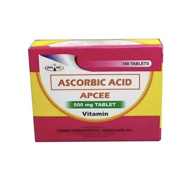 APCEE Ascorbic Acid 500mg - 1 Tablet price in the Philippines | MedsGo ...