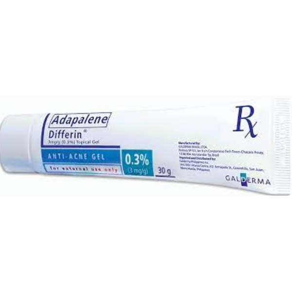 DIFFERIN Adapalene 3mg / g (0.3%) Gel 30g price in the Philippines ...