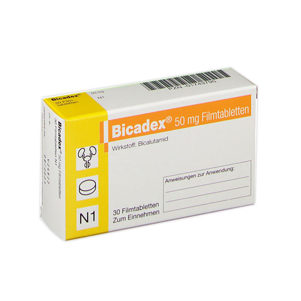 BICADEX Bicalutamide 50mg Film-Coated Tablet 1's price in the ...