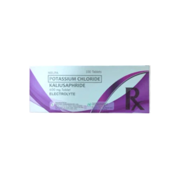 KALIUSAPHRIDE Potassium Chloride 600mg Tablet 100's price in the ...