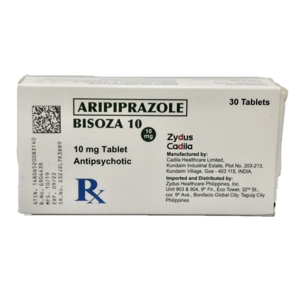 BISOZA 10 Aripiprazole 10mg Tablet 1's price in the Philippines ...