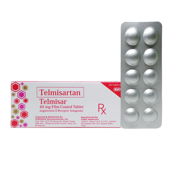 TELMISAR TELMISARtan 40mg Film-Coated Tablet 1's price in the ...