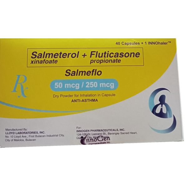SALMEFLO Salmeterol Xinafoate / Fluticasone Propionate 50mcg / 250mcg ...
