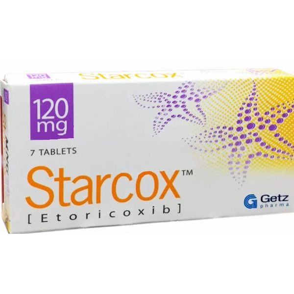 STARCOX Etoricoxib 120mg Film-Coated Tablet 1's price in the ...