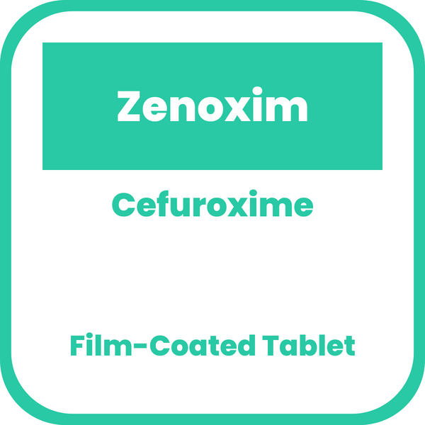 ZENOXIM Cefuroxime Axetil 500mg Film-Coated Tablet 1's price in the ...