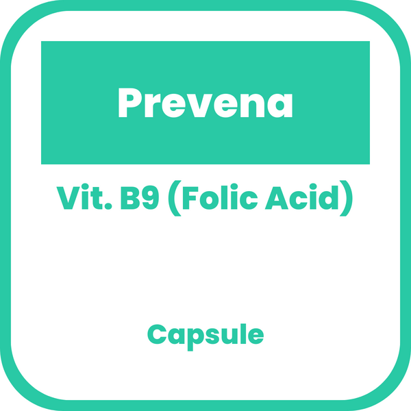 PREVENA Folic Acid (Vit. B9) 5mg Capsule 1's price in the Philippines ...
