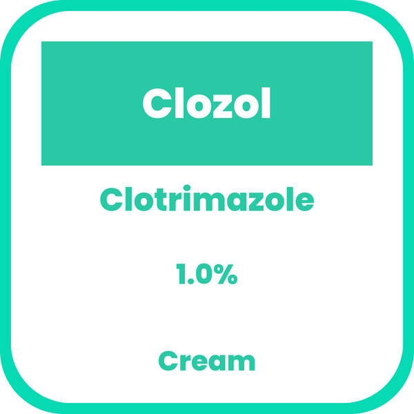 CLOZOL Clotrimazole 10mg / g (1% w/w) Cream 20g price in the ...