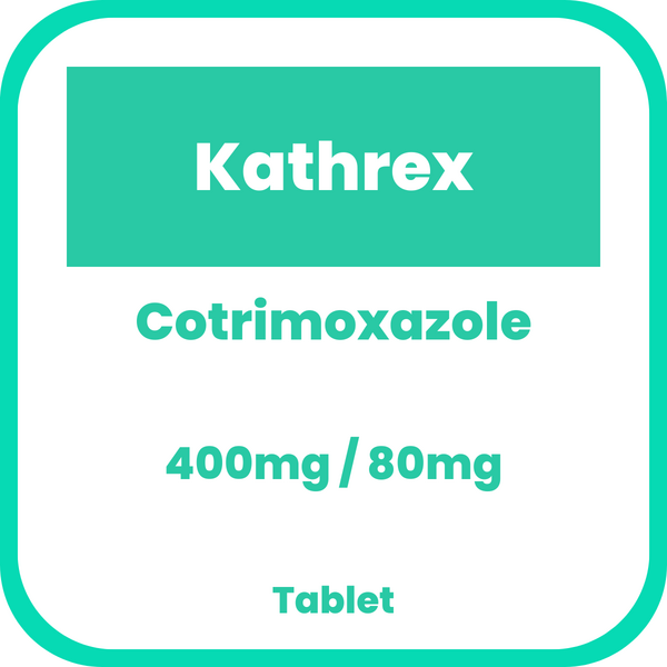 Buy Kathrex cotrimoxazole (sulfamethoxazole / trimethoprim) 400mg ...