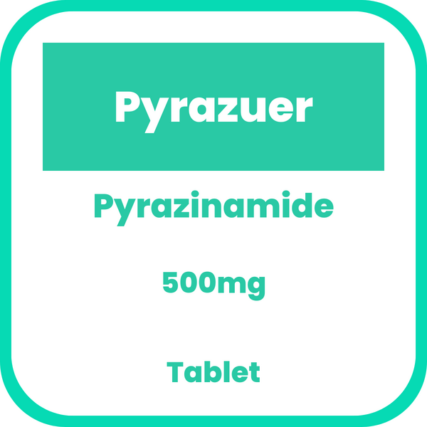 PYRAZUER Pyrazinamide 500mg Tablet 1's price in the Philippines ...