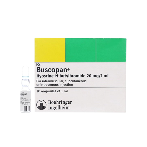 BUSCOPAN Hyoscine N-Butylbromide 20mg / mL Solution for IM/IV/SC ...