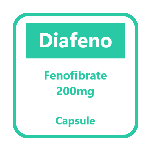 DIAFENO Fenofibrate 200mg Capsule 1's price in the Philippines | MedsGo ...
