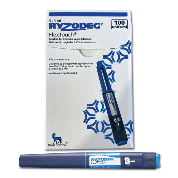 RYZODEG FLEXTOUCH Insulin Degludec / Insulin Aspart 100units / mL (70% ...