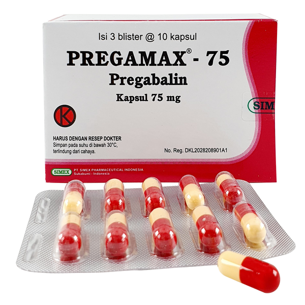 PREGAMAX-75 Pregabalin 75mg Capsule 1's price in the Philippines | MedsGo Pharmacy