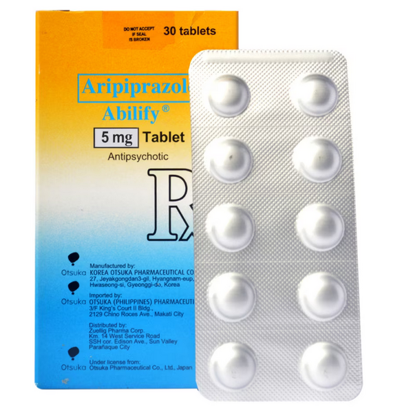 ABILIFY Aripiprazole 5mg Tablet 30's price in the Philippines | MedsGo Pharmacy