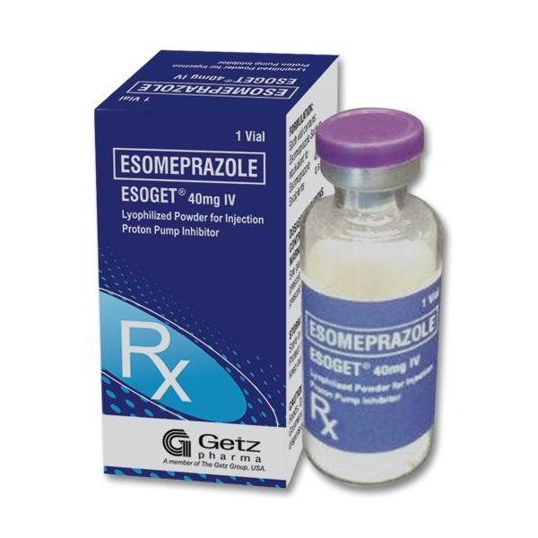 ESOGET Esomeprazole Sodium 40mg Lyophilized Powder for IV Injection 1's ...