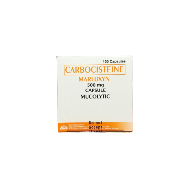 MARLUXYN Carbocisteine 500mg Capsule 100's price in the Philippines ...