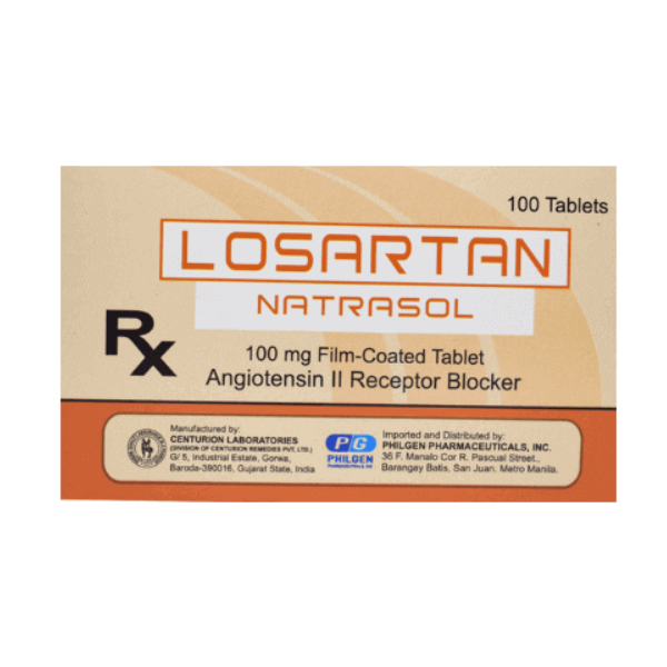 Buy Natrasol losartan potassium 50mg film-coated tablet 100's online ...