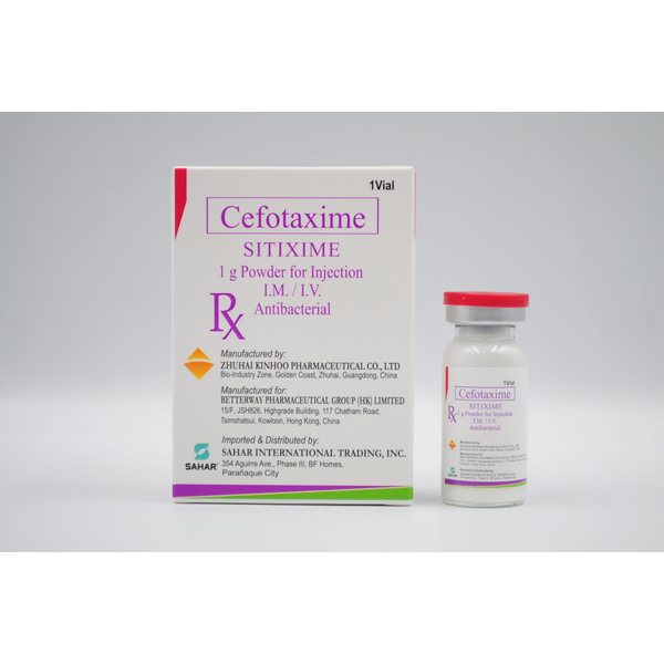 Cefotaxime Sodium 1g Powder for IM/IV Injection 1's price in the ...