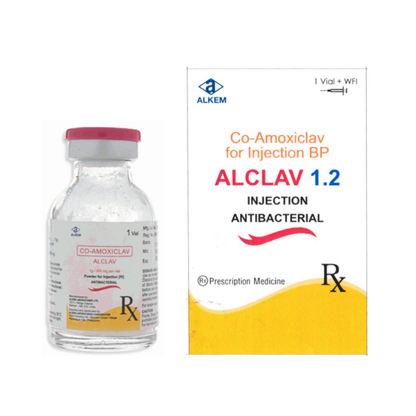 ALCLAV Co-Amoxiclav 1.2g Powder for IV Injection 20mL 1's price in the ...