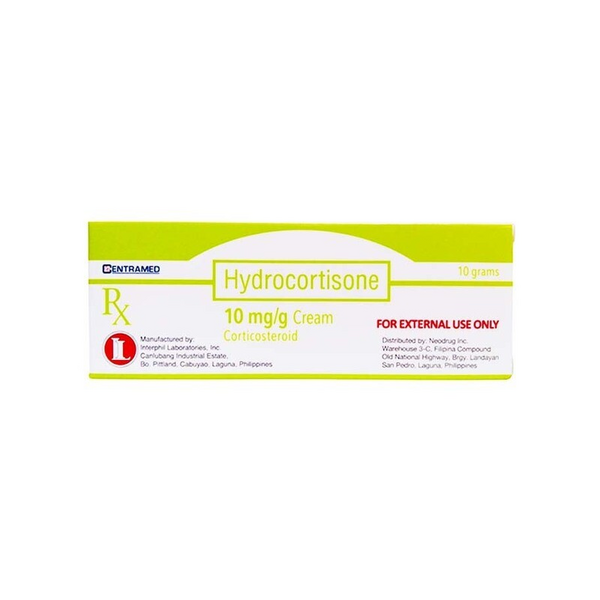 Hydrocortisone 10mg / g Cream 10g price in the Philippines | MedsGo ...