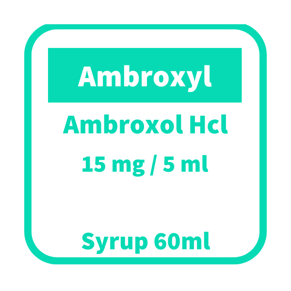 AMBROXYL Ambroxol Hydrochloride 15mg / 5mL Syrup 60mL price in the ...