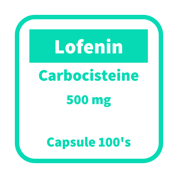 LOFENIN Carbocisteine 500mg Capsule price in the Philippines | MedsGo ...