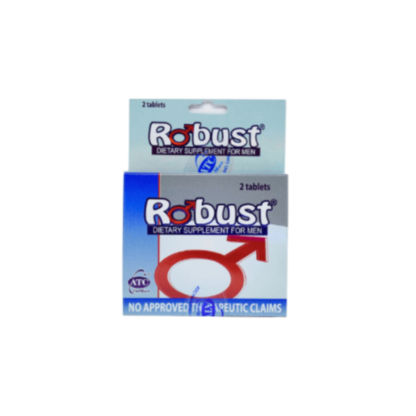 Buy Robust dietary supplement for men tablet 2's online with MedsGo ...