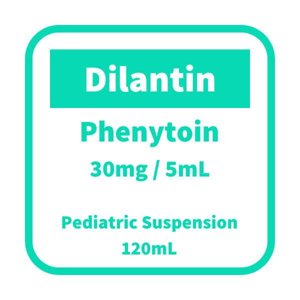 Buy Dilantin phenytoin 30mg / 5ml pediatric suspension 120ml online ...