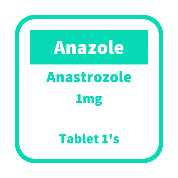 ANAZOLE Anastrozole 1mg Film-Coated Tablet 1's price in the Philippines ...